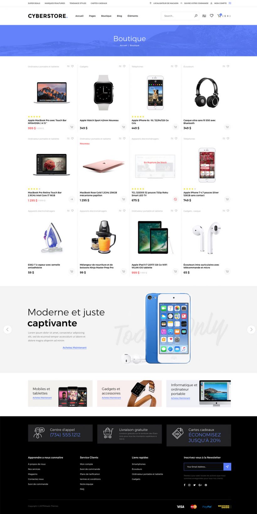 Site E-Commerce – Innovation-Web